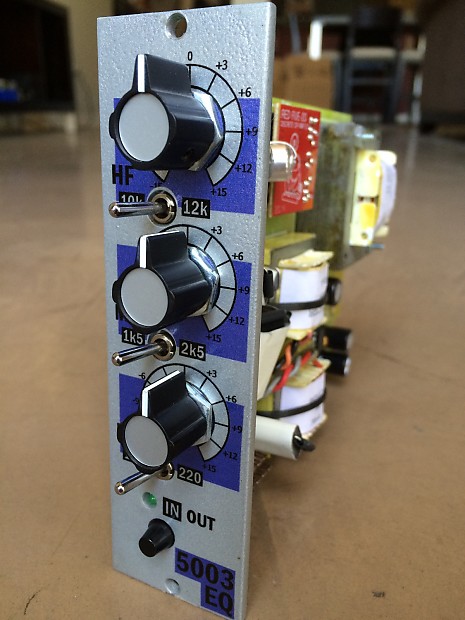 API 553 3-band Inductor EQ with 2520 Discrete Op Amp, 500 | Reverb