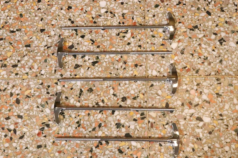 Ludwig 7" Chrome T Rods 5pk Vintage 1960's -70's | Reverb