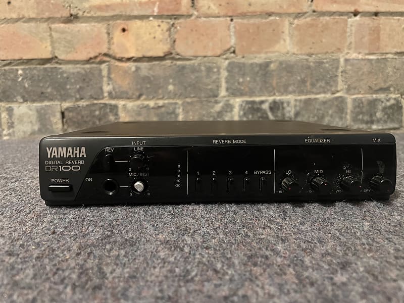 Yamaha DR 100 Digital Reverb Effects Unit - Vintage Late | Reverb UK
