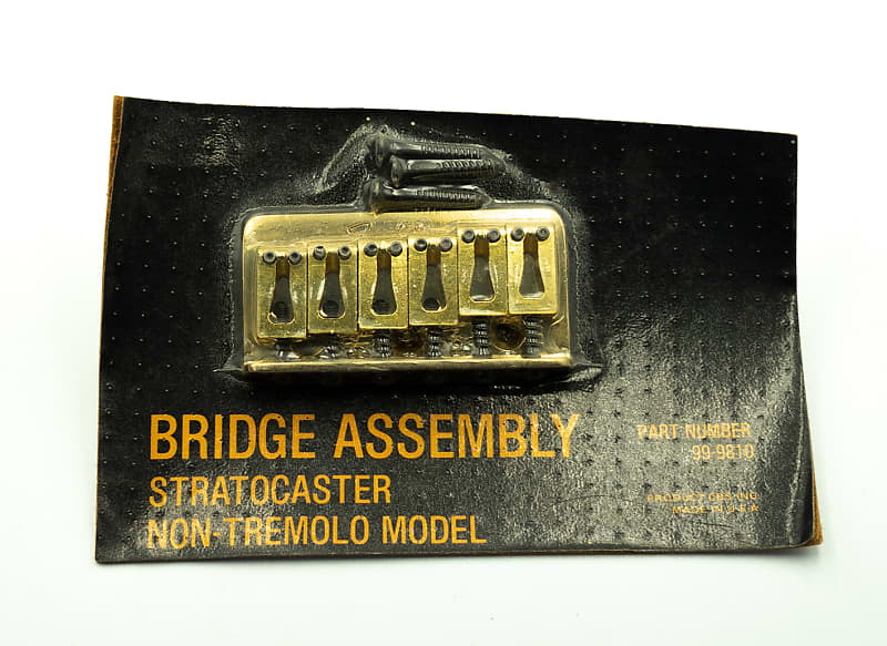 Fender Stratocaster Bridge Assembly from late 70s - | Reverb Canada