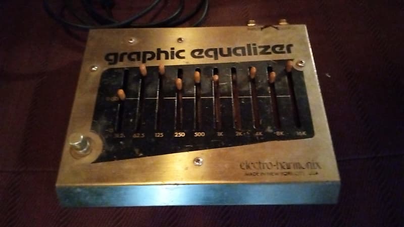Electro-Harmonix Graphic Equalizer 1970s - Silver | Reverb