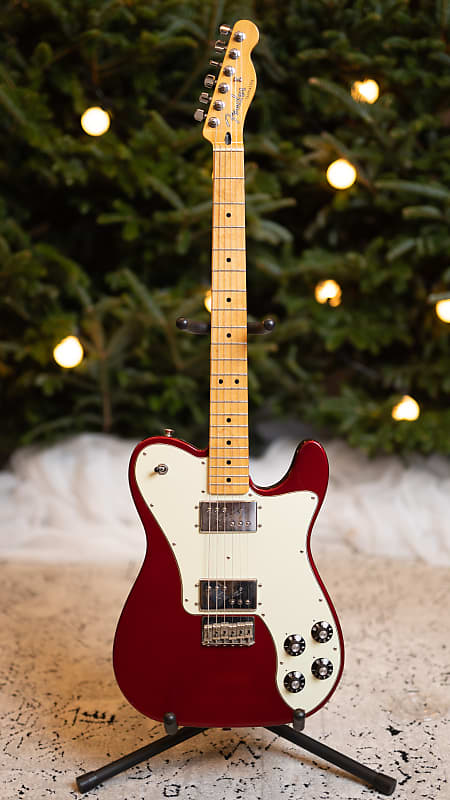 Fender FSR 72' Telecaster Deluxe 2010 - Candy Apple Red | Reverb