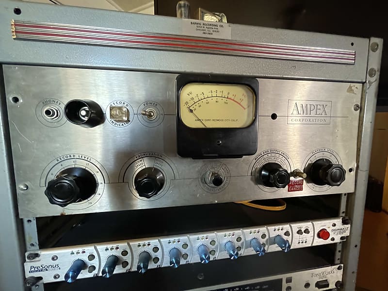 Ampex 350 - Vintage Preamp - 60s-70s Rare Tape 16mm Magstock | Reverb
