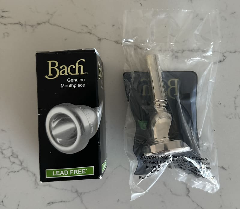 Bach 3506HAL 6.5 Small Shank Trombone Mouthpiece - Silver | Reverb