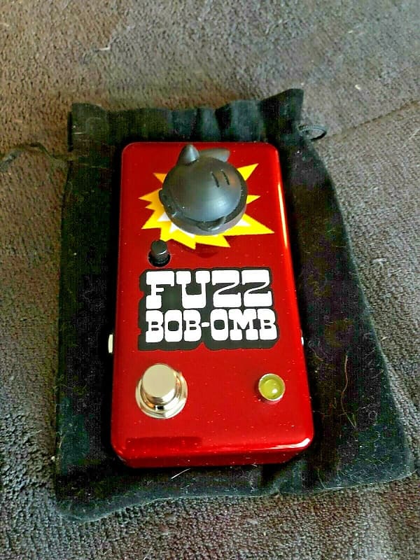 Rare Buzz Fuzz Bob-Omb Fuzz - handwired germanium Red | Reverb UK
