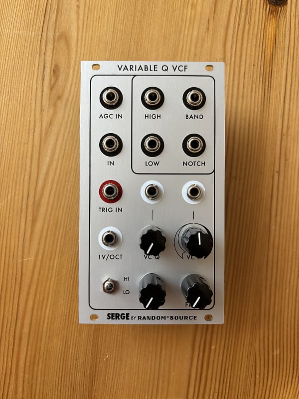 Random Source Serge VCF-Q variable Q filter | Reverb