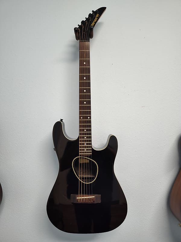 Kramer KFT-2 1980's - Black/Ivory | Reverb