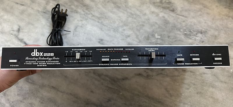 dbx 228 - Type II Tape Noise Reduction + Dynamic Range | Reverb