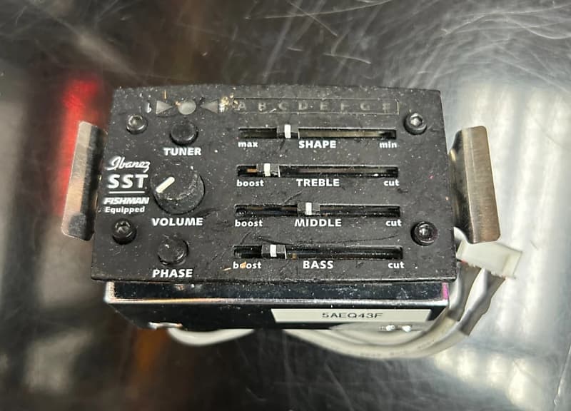Ibanez SST Fishman Equipped Acoustic Preamp | Reverb