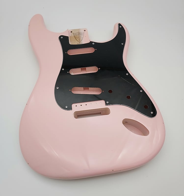4lbs BloomDoom Nitro Lacquer Aged Relic Faded Shell Pink | Reverb UK