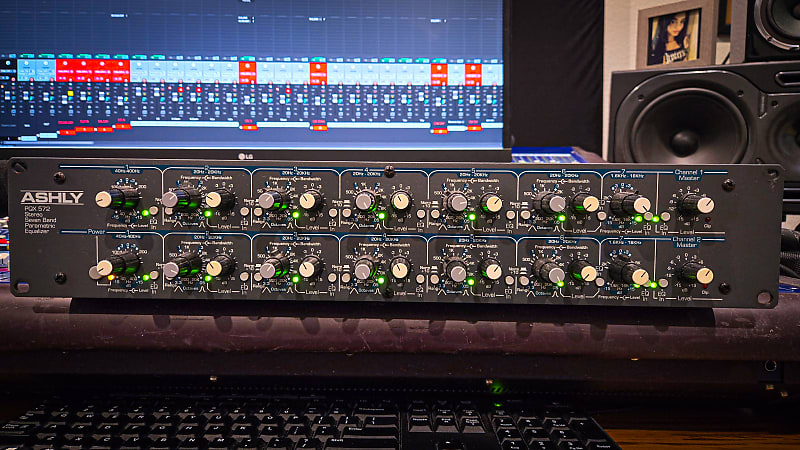 Ashly PQX-572 Parametric EQ | Reverb