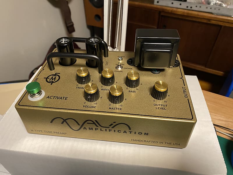 Malin Amplification M-Type Preamp Pedal NEW | Reverb