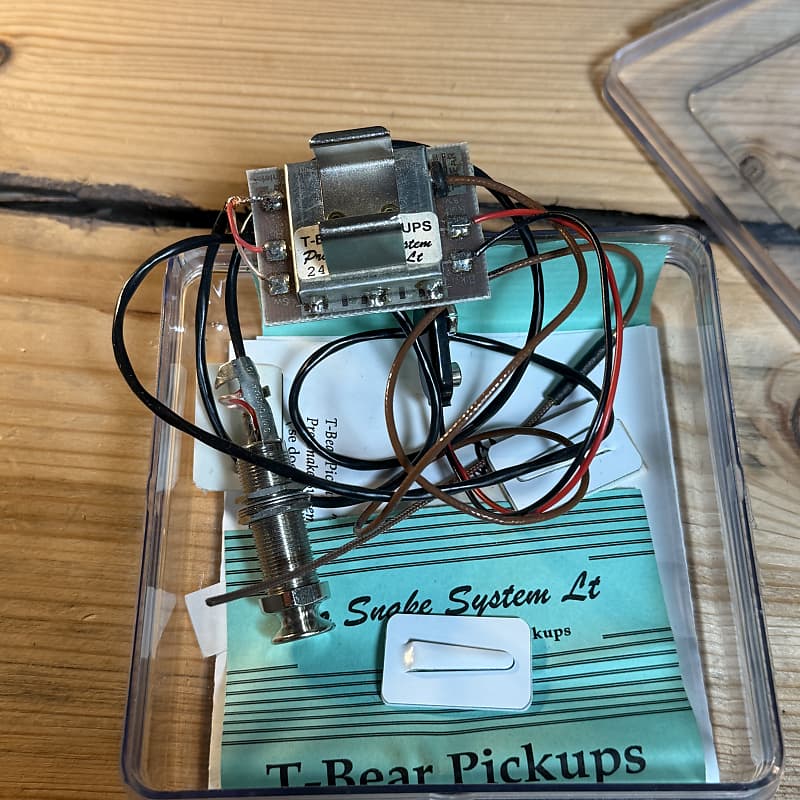 T-Bear pickups pro snake system LT NOS acoustic | Reverb Australia