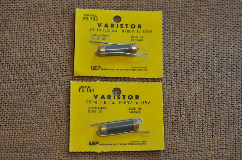 Workman Electronic Products Inc FS103 varistor for Magnatone | Reverb