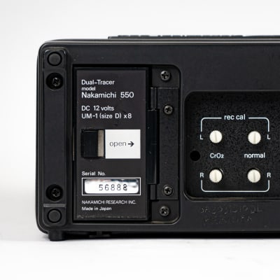 Nakamichi 550 Professional Tape Player Cassette Recorder with | Reverb