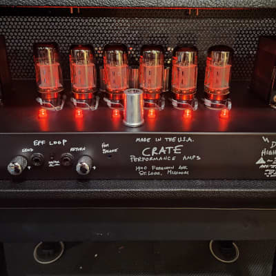 Crate Blue Voodoo 150 w/ Original 4 Button Footswitch | Reverb