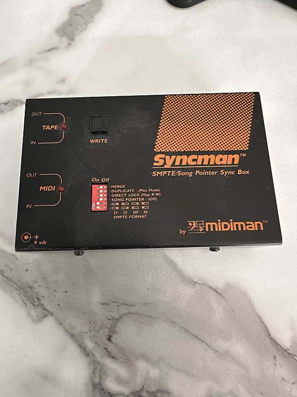 Midiman Syncman 1990s - Black Matte | Reverb