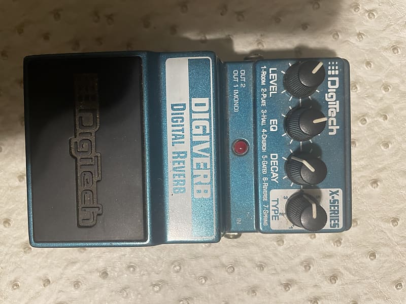 DigiTech Digiverb stereo reverb pedal | Reverb