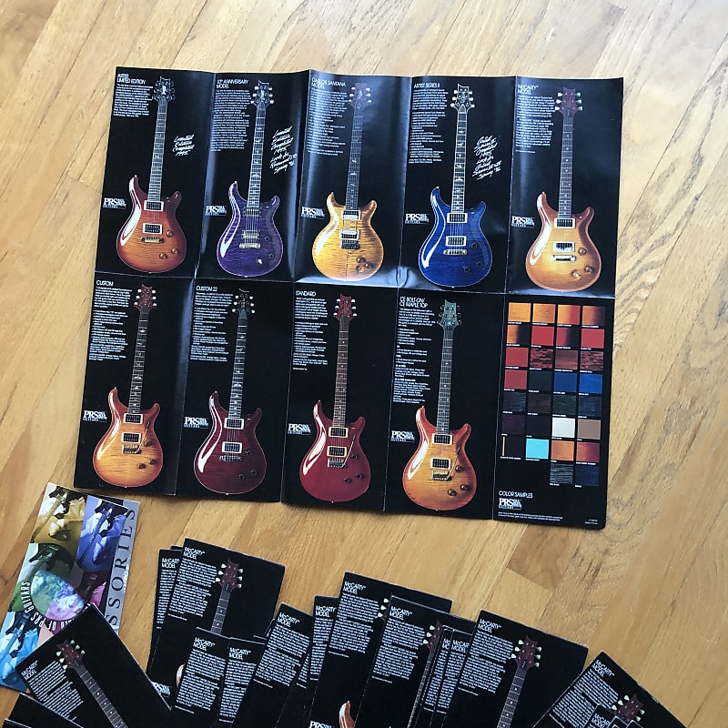 1995 Paul Reed Smith PRS Catalogs - Collection - Thirty Five | Reverb