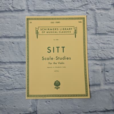 Sitt Scale - Studies For the Violin | Reverb