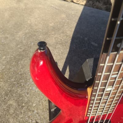 Aria Pro II AVR-45 Avante Series 5 string 90s - Red | Reverb