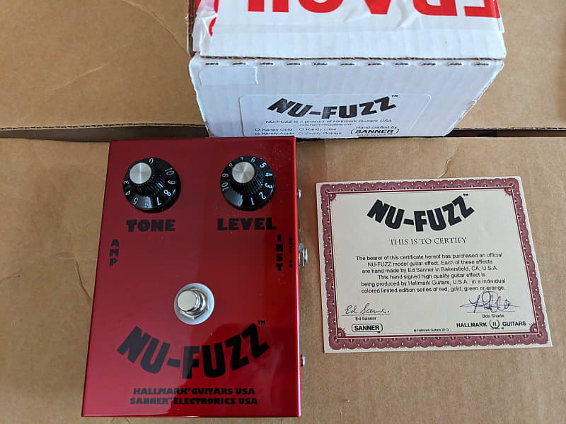 Hallmark Nu-Fuzz 2013 - Red | Reverb