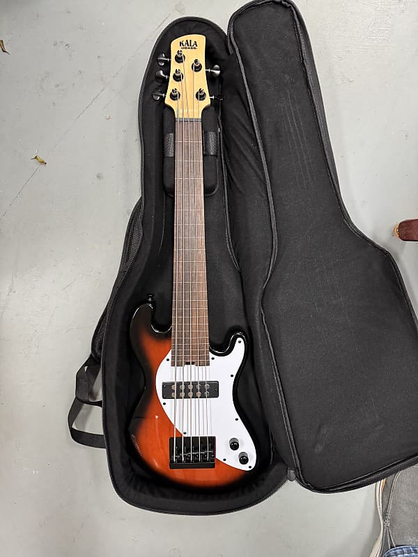 Kala UBASS-SB5-FL Solid Body Fretless 5-String U-Bass | Reverb