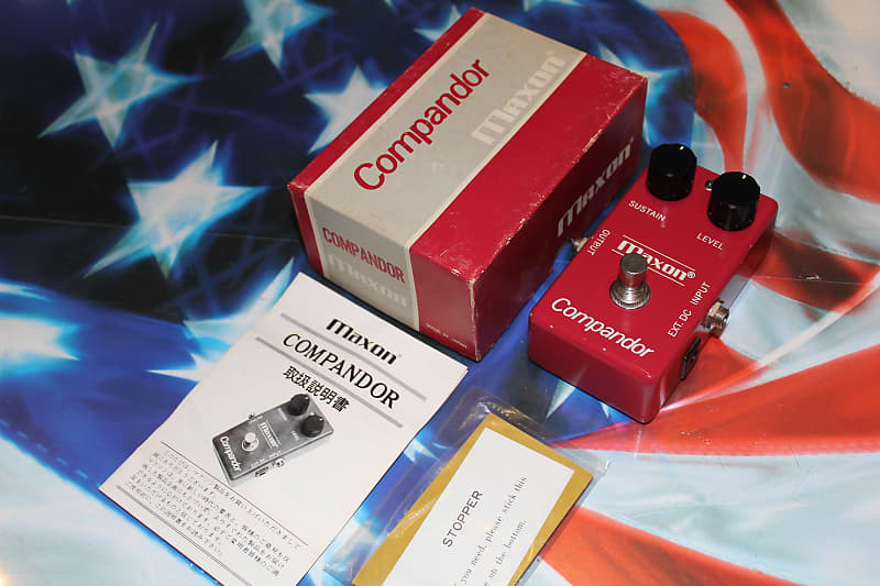 Maxon Compandor Compressor 70's Japan (MIJ) | Reverb