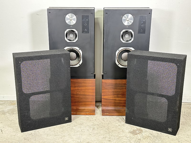 Mid Century Modern Speakers JBL L212 Walnut Vintage | Reverb Australia