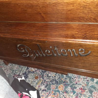 Dulcitone Thomas Machell Dulcitone 1860 - 1910 Natural oak | Reverb