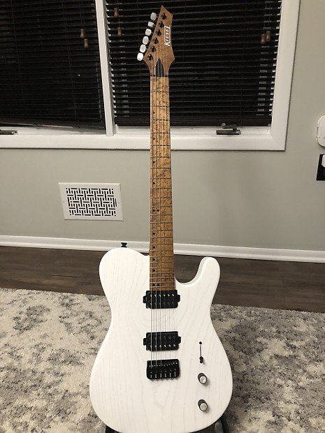 Kiesel Solo S6 2018 White Raw Tone | Reverb