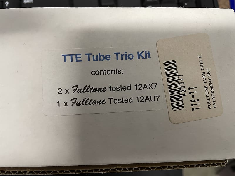 Fulltone TTE Tube Trio Kit 2020s - Glass | Reverb