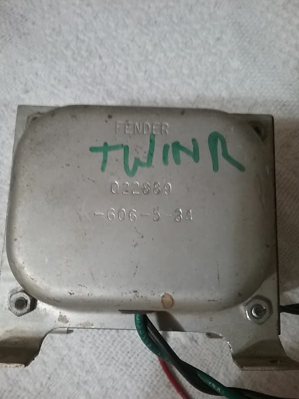 Fender 65 Twin Reverb 1965- 75 Output Transformer | Reverb