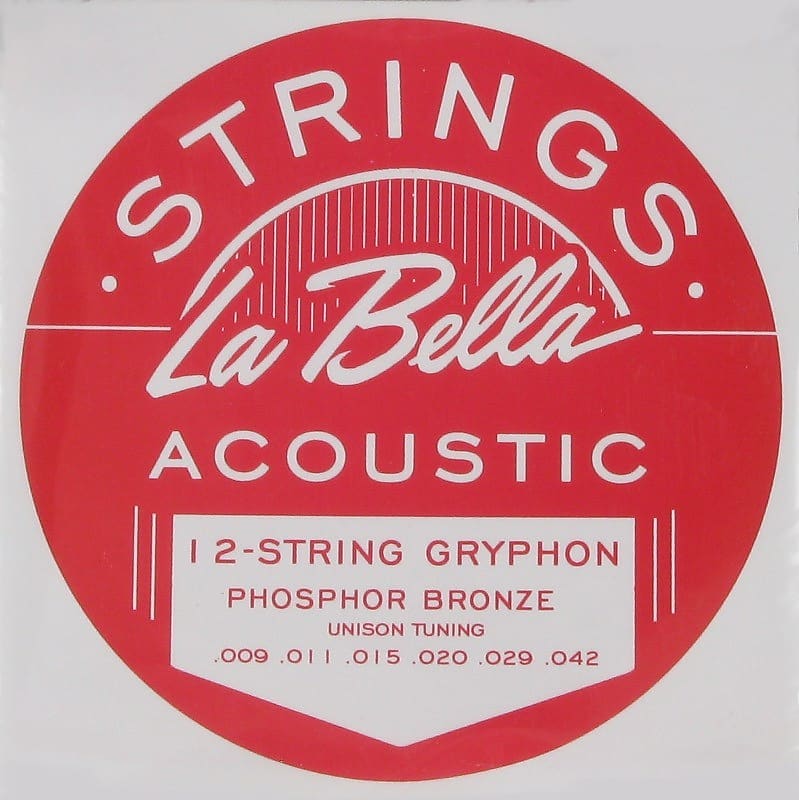 LABELLA Muta di corde per Gryphon high tuned 12 corde | Reverb