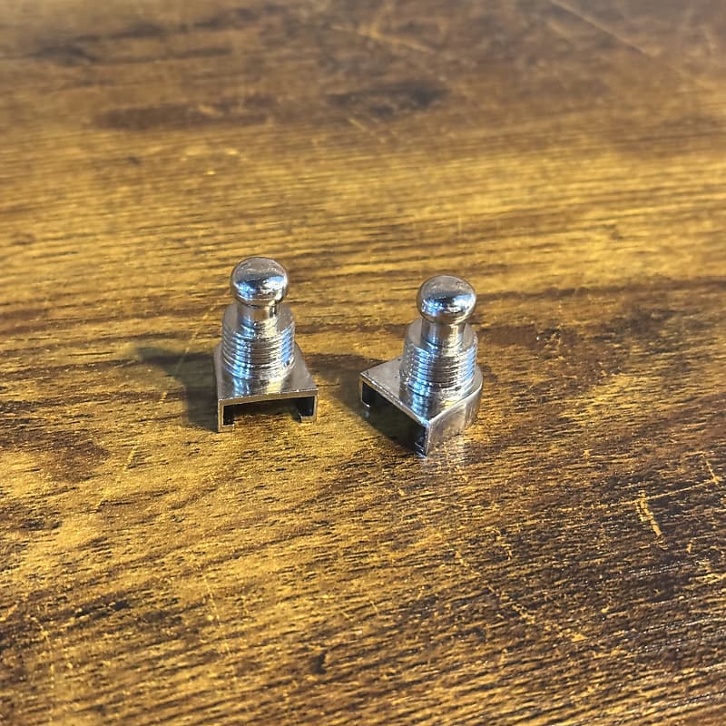Economy Strap Locks- Set of 2 *Missing Washers & Nuts* (2010s | Reverb