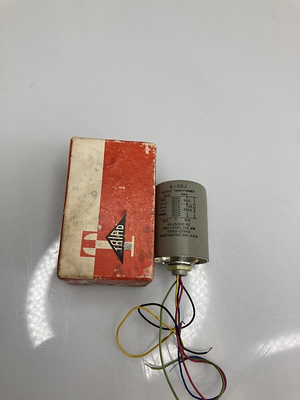 Triad Magnetics A-66J Transformer NOS in original box | Reverb