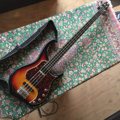 1999 Modulus VJ4 Electric 4-String Bass Guitar Black + Case | Reverb