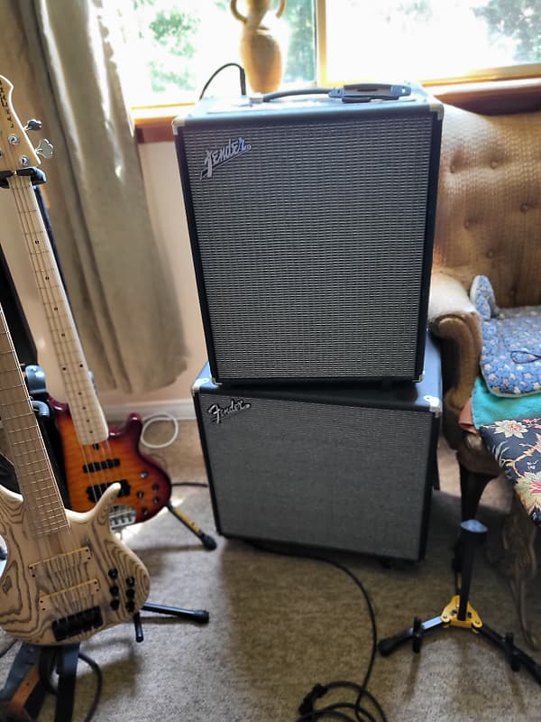 Fender Rumble 500 With 15" Cab Fender Rumble 2016 Blk | Reverb