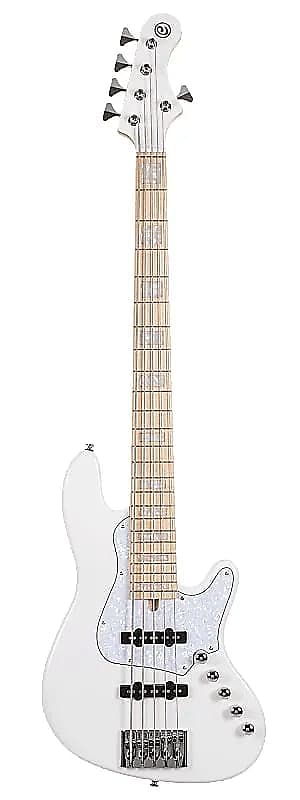 Cort NJS5WHT Elrick NJS 5 Alder Body Hard Maple 3pcs Neck | Reverb