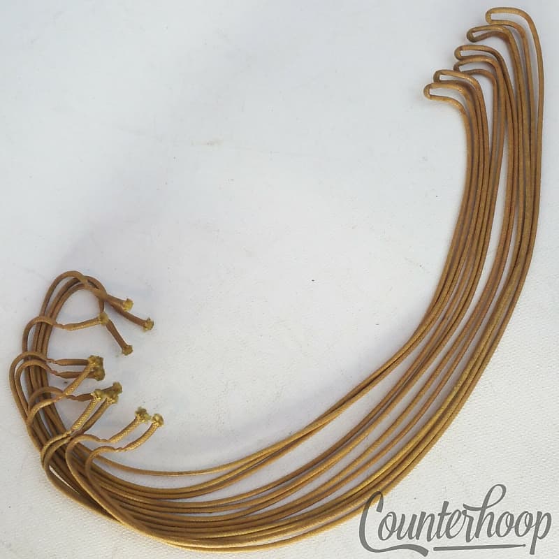 *Leedy Braided Linen 14"Snare Drum Wires/12x 16"Strands | Reverb