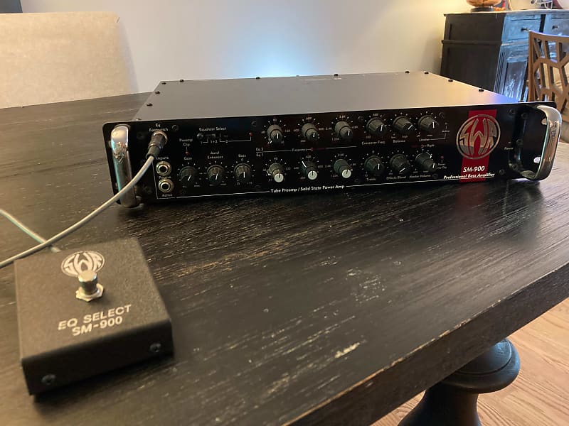 SWR SM-900 1990's with EQ foot switch pedal | Reverb