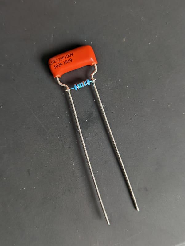 FA Treble Bleed Circuit Sprague Orange Drop Capacitor 0.001uf | Reverb