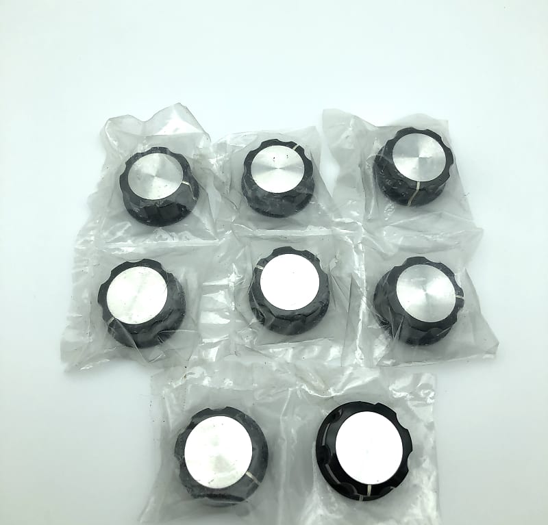 Large NOS Vintage? Control Reflector Knobs (2) 19?? | Reverb