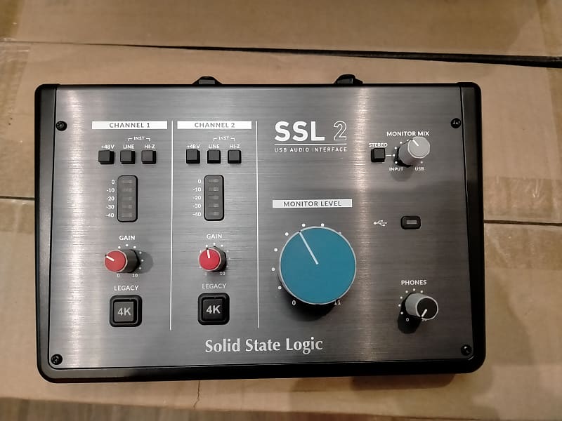 Solid State Logic SSL2 2022 - BLACK | Reverb