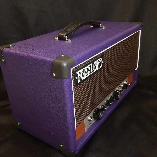 Fuzzlord FT50 50W Point To Point Tube Amplifier Purple Tolex | Reverb