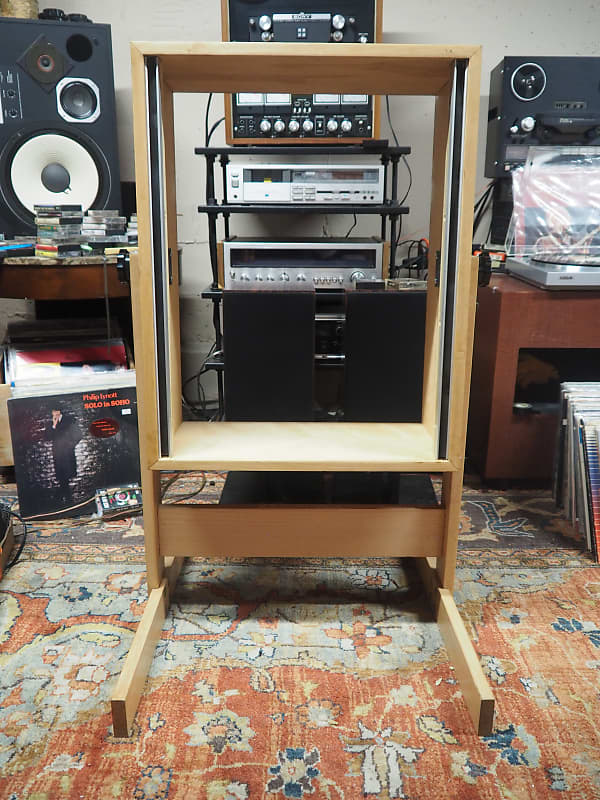 Vintage Wooden Adjustable Rack Reel to Reel Tape Machine Pro | Reverb