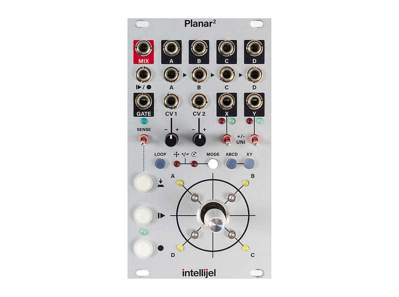 Intellijel Designs Planar 2 Joystick Vector Mixer + Quad | Reverb