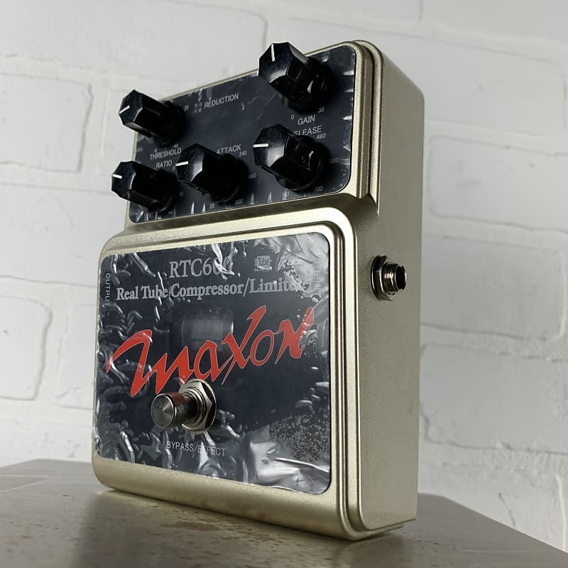 Maxon RTC600 Real Tube Compressor Guitar Pedal w/ Power | Reverb