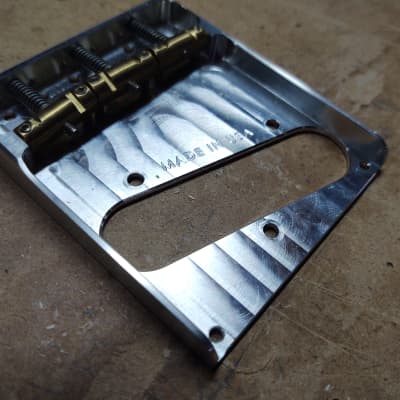 Forney Custom Tele vintage cut sides bridge with compensated | Reverb