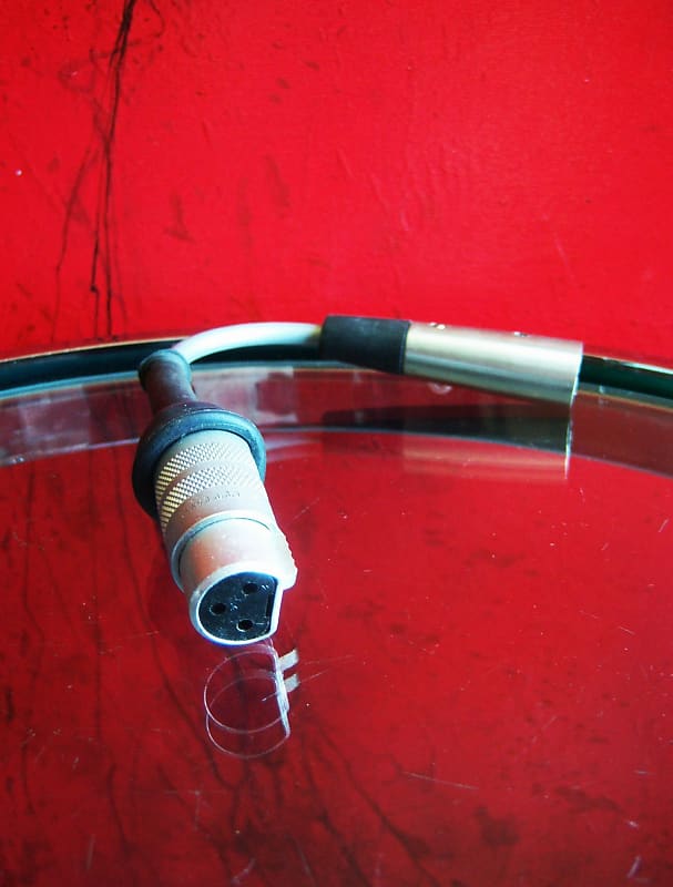 Vintage 1960's Electro-Voice cable w Cannon UA-3-11 connector | Reverb